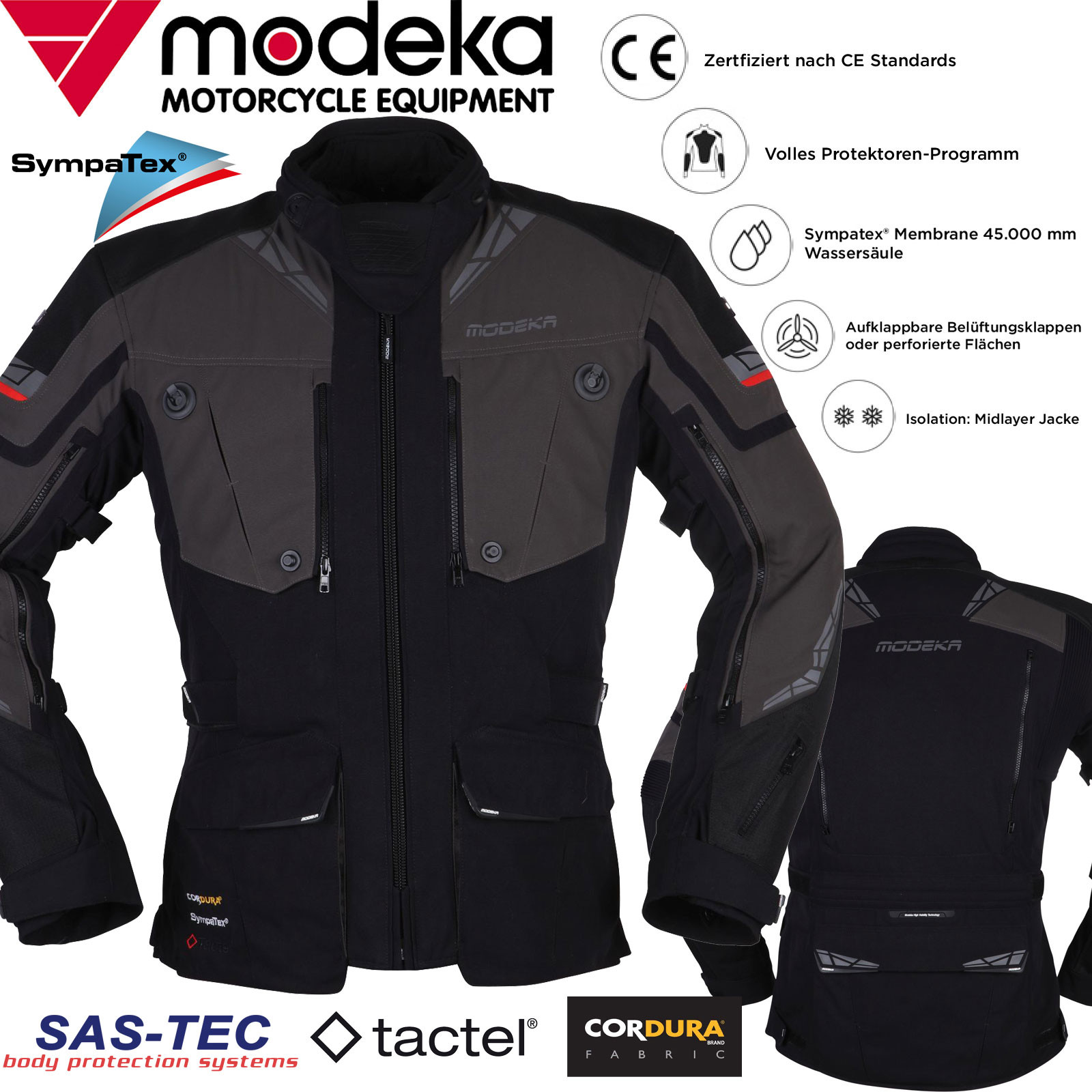 Buy Modeka PANAMERICANA II 2 jacket | Bikeroutfit.com