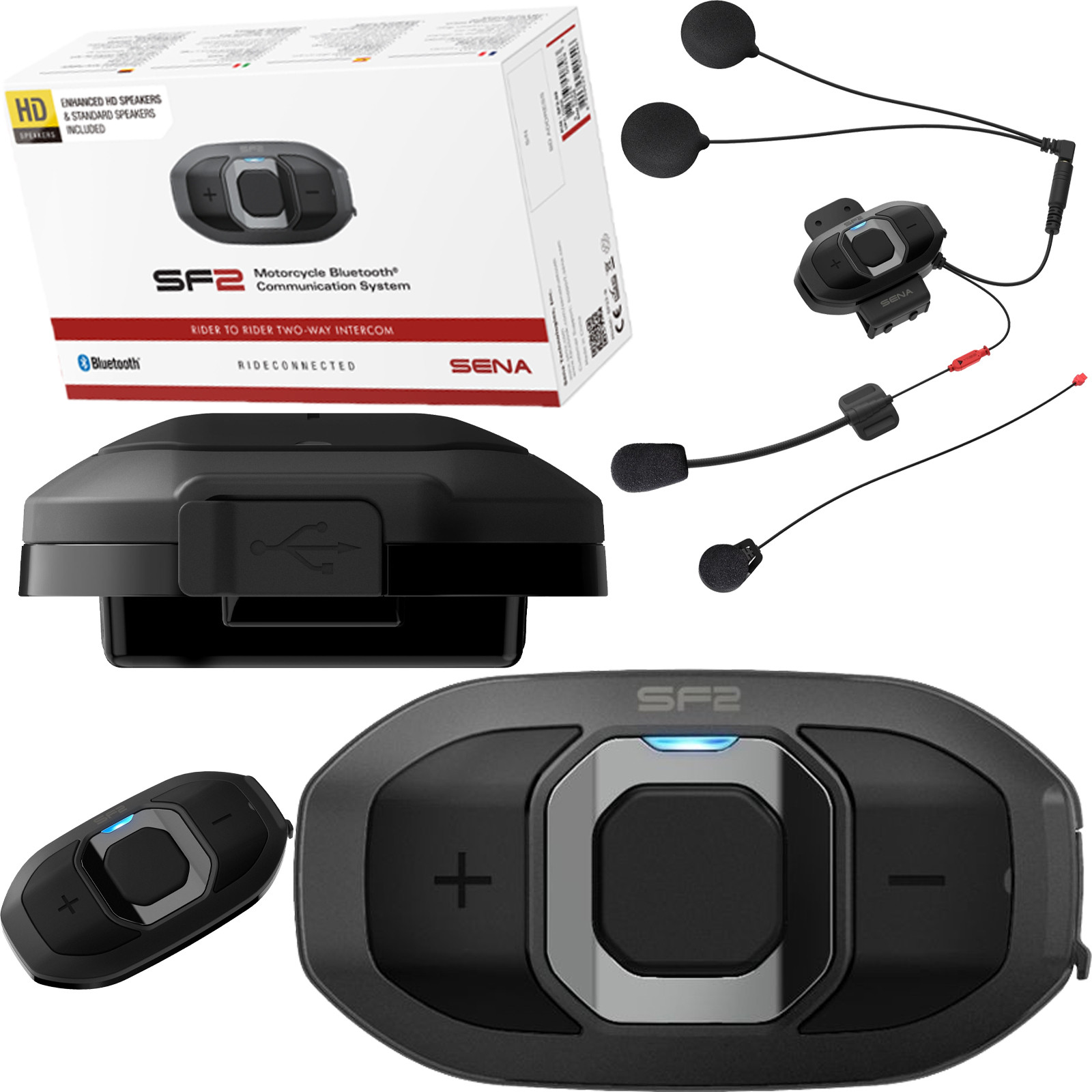 Buy Sena SF2 HD motorcycle headset cheap | Bikeroutfit.com