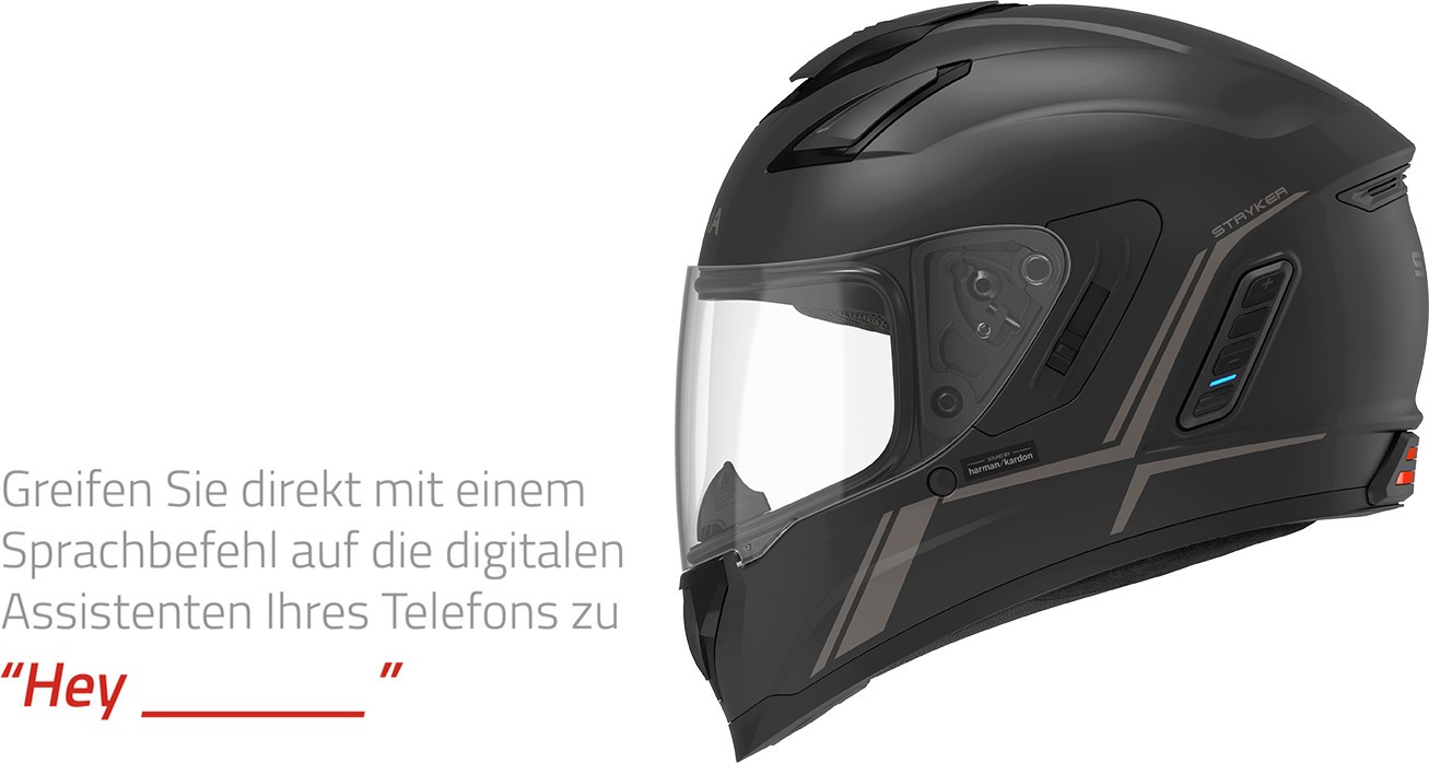 Buy Sena STRYKER full-face helmet | Bikeroutfit.com