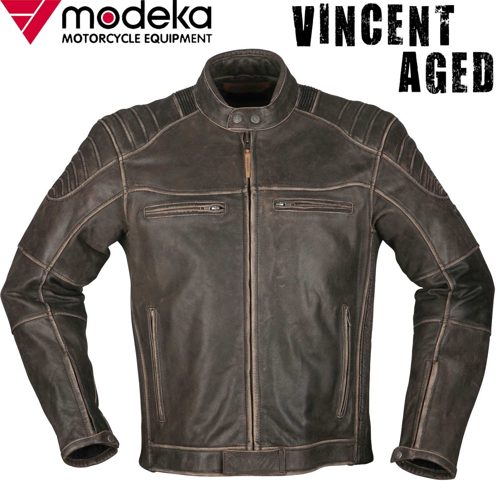 Buy Modeka leather jacket VINCENT AGED | Bikeroutfit.com