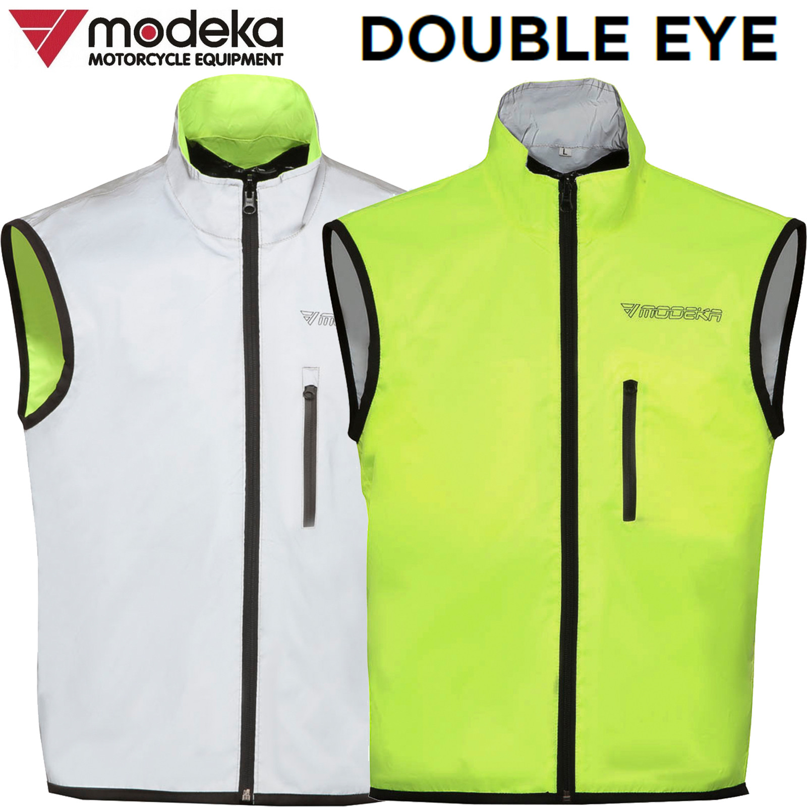 Buy Modeka DOUBLE EYE warning vest | Bikeroutfit.com